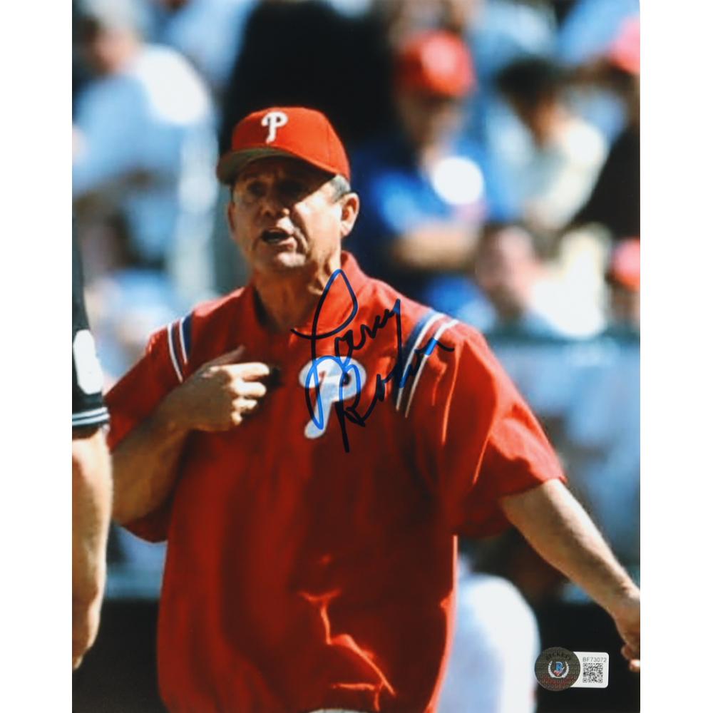 Larry Bowa Signed Phillies 8x10 Photo (Beckett) | Pristine Auction