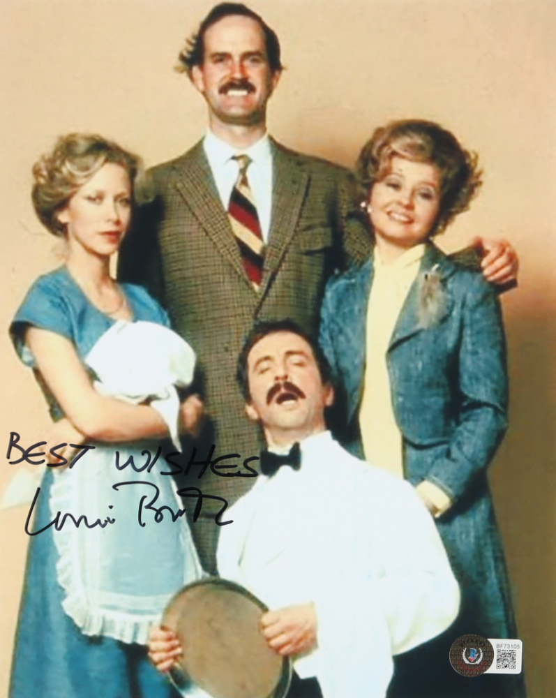 Connie Booth Signed "Fawlty Towers" 8x10 Photo Inscribed "Best Wishes ...