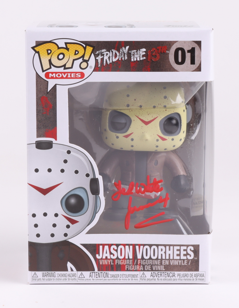 Ted White Signed "Friday the 13th" Jason Voorhees #01 Funko Pop! Vinyl ...