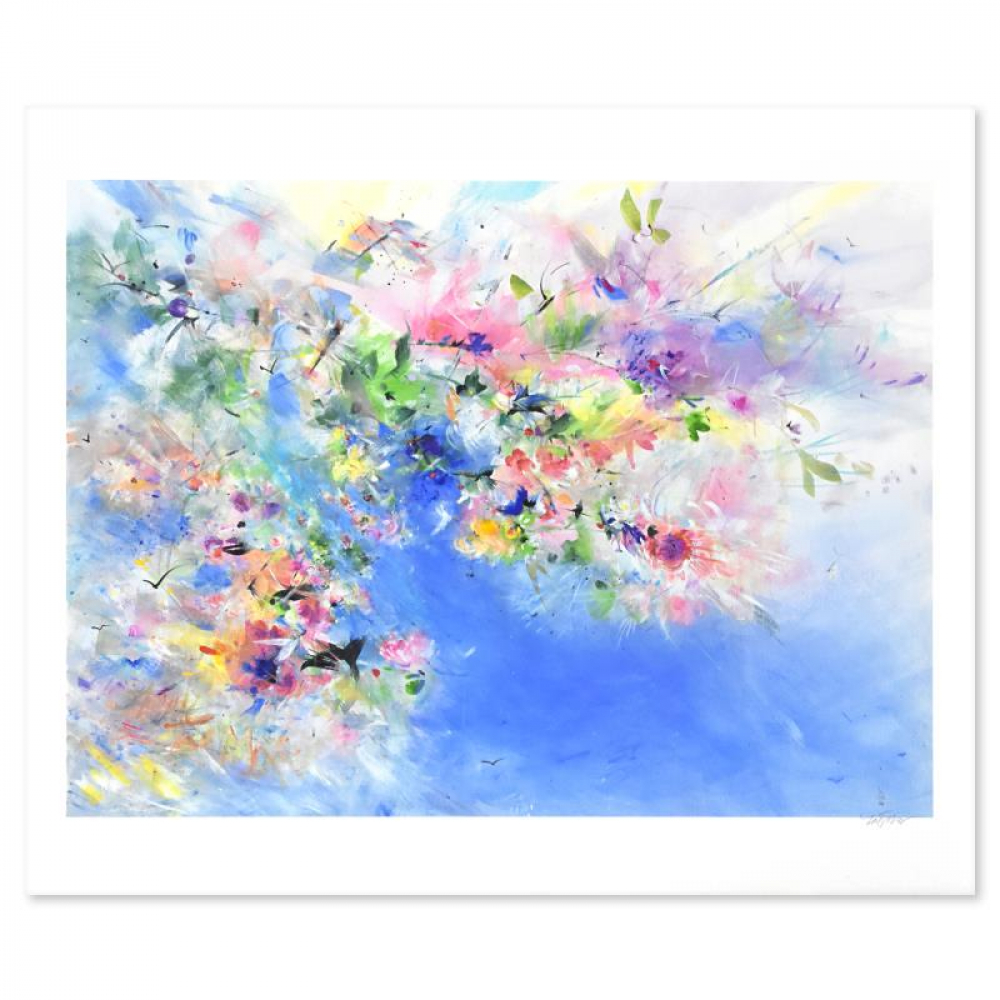 Zoe Mac Signed "Dragonfly" Numbered LE 23x28 Lithograph (PA) | Pristine ...