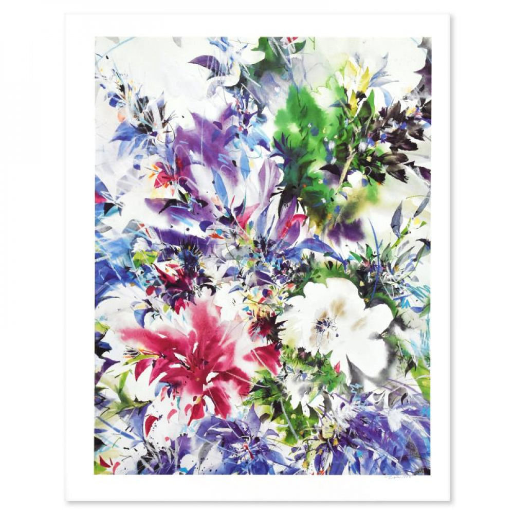 Zoe Mac Signed "Something Wonderful" Numbered LE 23x29 Lithograph (PA ...