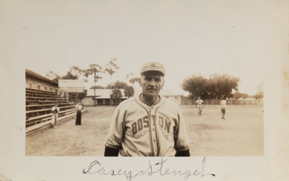 Casey Stengel Signed Photo Cut (JSA) | Pristine Auction
