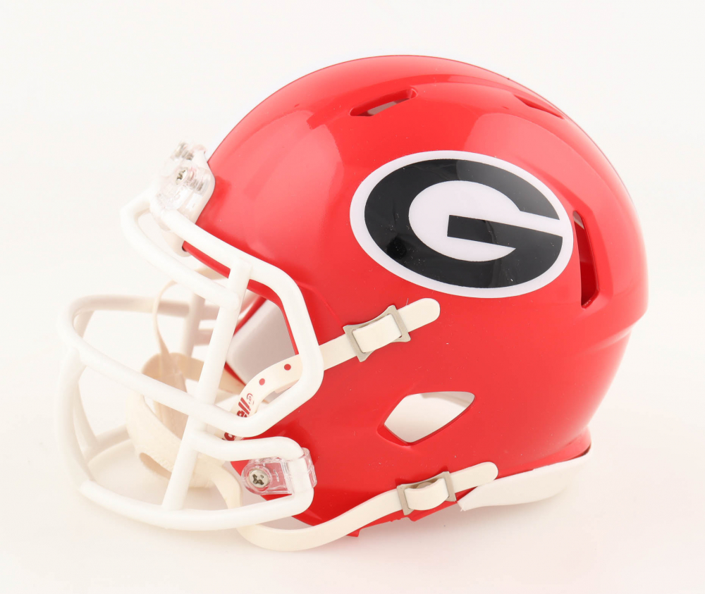 Jake Fromm Signed Georgia Bulldogs Speed Mini Helmet (Beckett ...