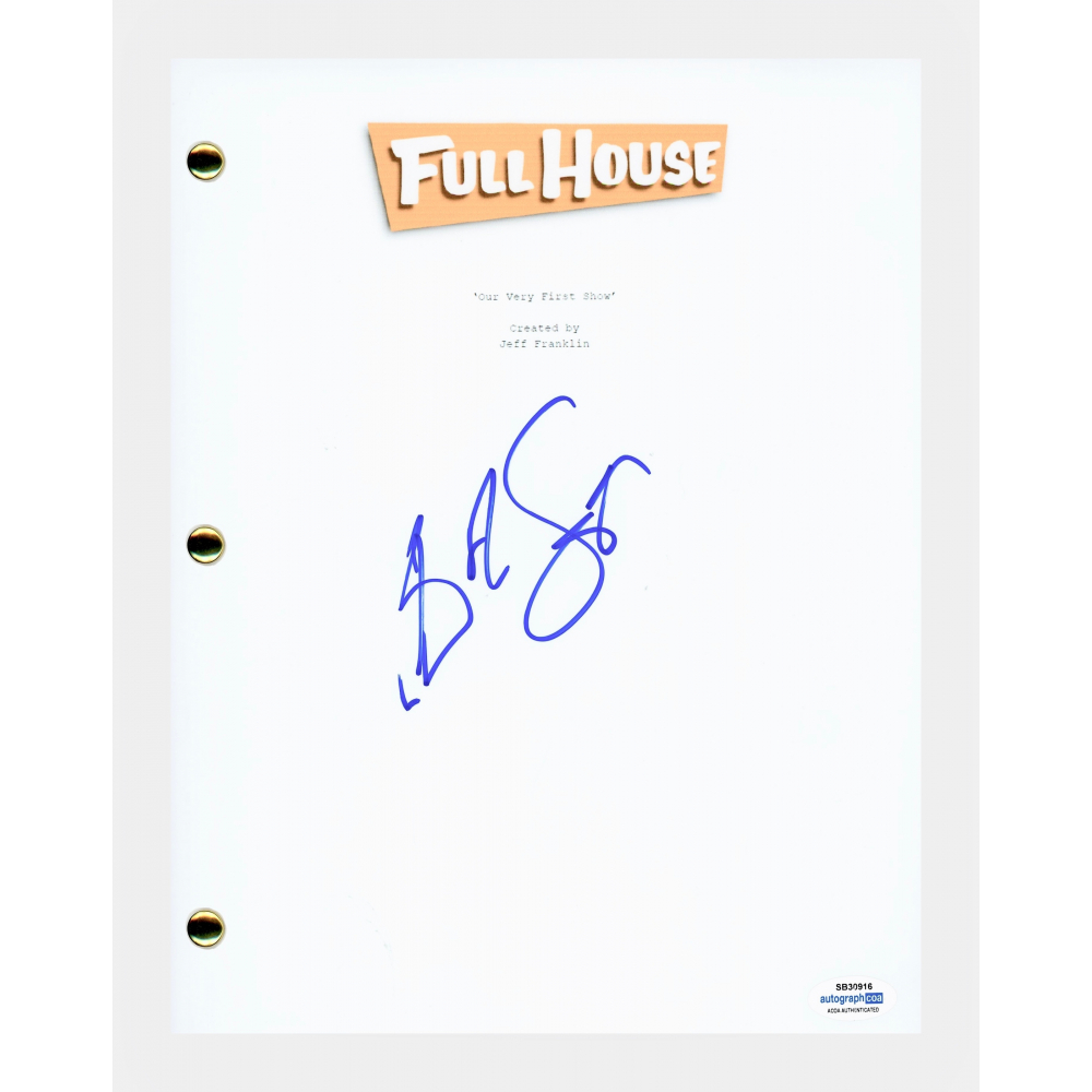 Bob Saget Signed "Full House" Pilot Episode Script (AutographCOA ...
