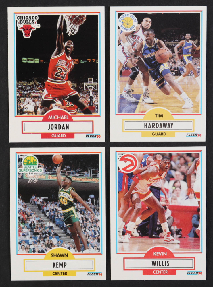 1990-91 Fleer Basketball Complete Set of (198) Cards with Michael ...