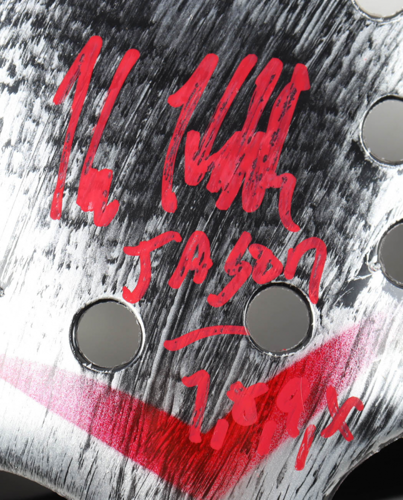 Kane Hodder Signed "Friday the 13th" Mask Inscribed "Jason 7, 8, 9, X ...