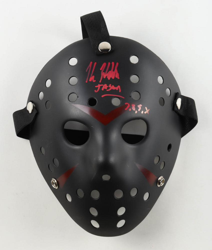 Kane Hodder Signed "Friday the 13th" Mask Inscribed "Jason 7, 8, 9, X ...