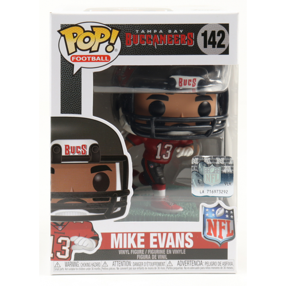 Mike Evans Buccaneers #142 Funko Pop! Football Vinyl Figure | Pristine ...