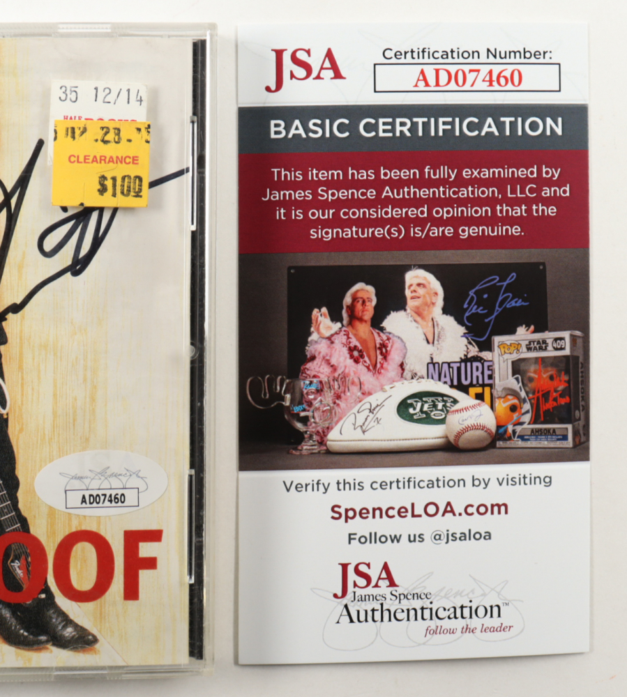 Travis Tritt Signed "Ten Feet Tall And Bulletproof" CD Album Booklet ...