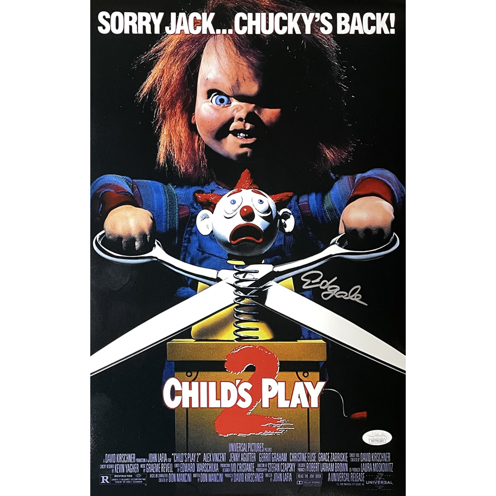 Ed Gale Signed "Child's Play 2" 11x17 Photo (JSA) | Pristine Auction