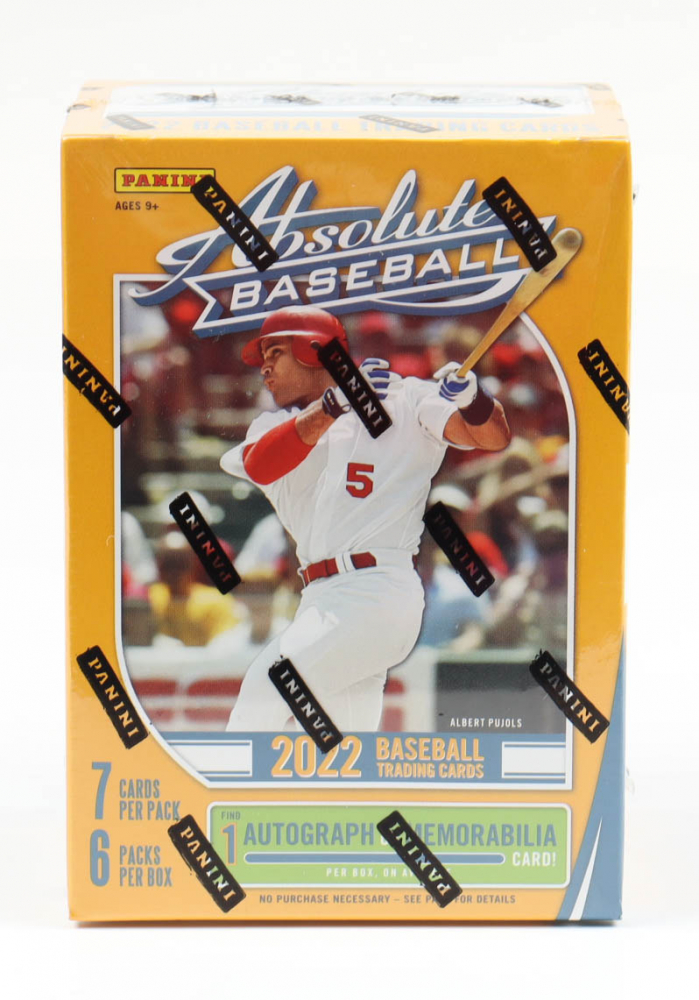 2022 Panini Absolute Baseball Blaster Box with (6) Packs | Pristine Auction