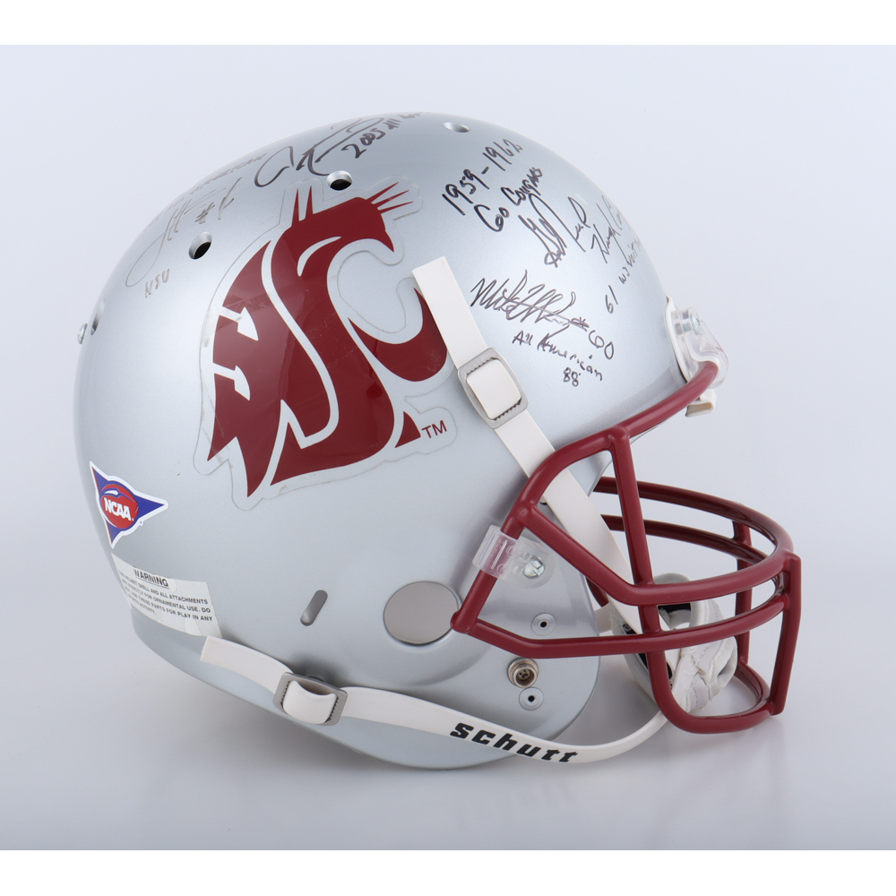 Washington State Cougars Full-Size Helmet Signed by (5) with Mike Utley ...