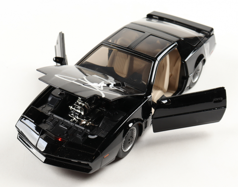 David Hasselhoff Signed "Knight Rider" KITT 1982 Pontiac Firebird Trans ...