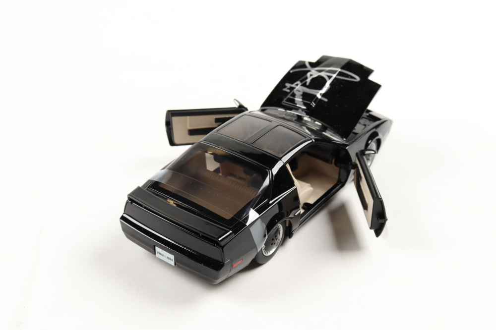 David Hasselhoff Signed "Knight Rider" KITT 1982 Pontiac Firebird Trans ...