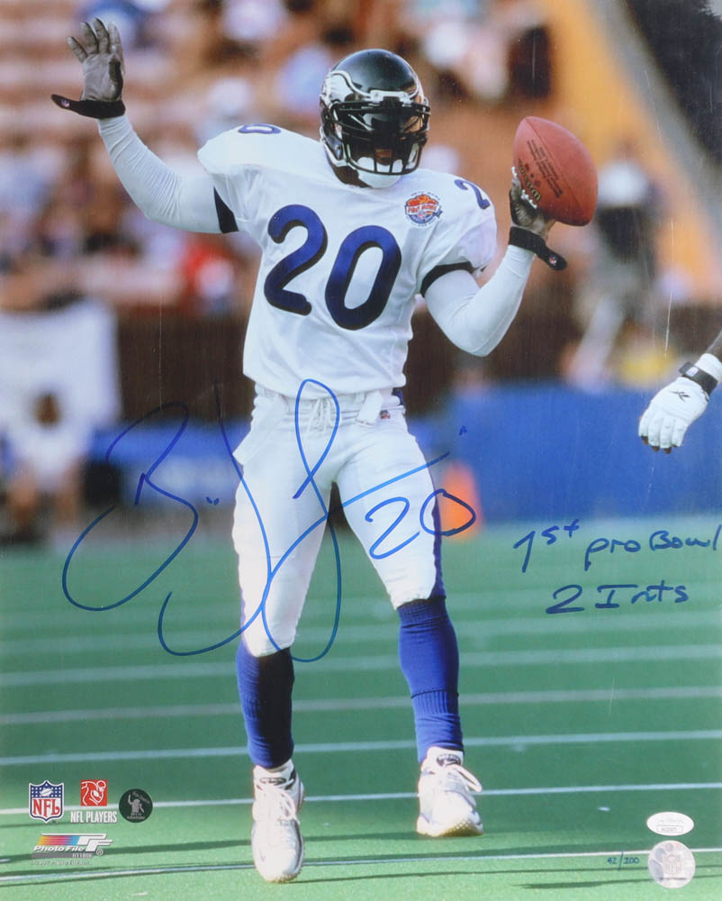 Brian Dawkins Signed Clemson Tigers LE 16x20 Photo Inscribed "1st Pro ...