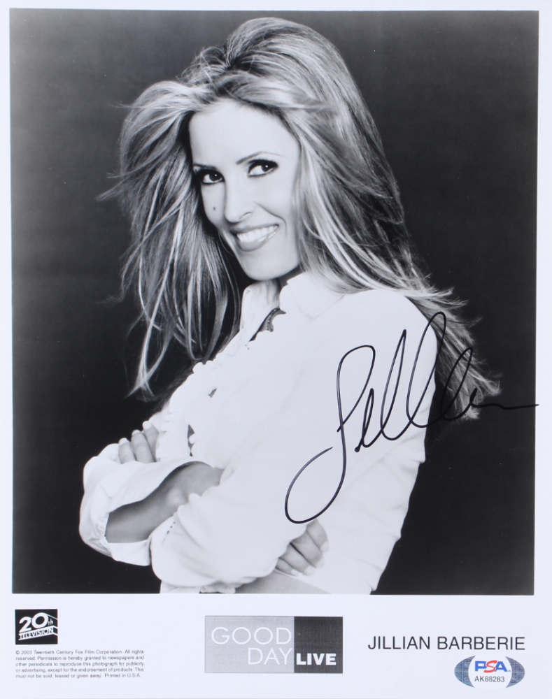 Jillian Barberie Signed 8x10 Photo (PSA) | Pristine Auction