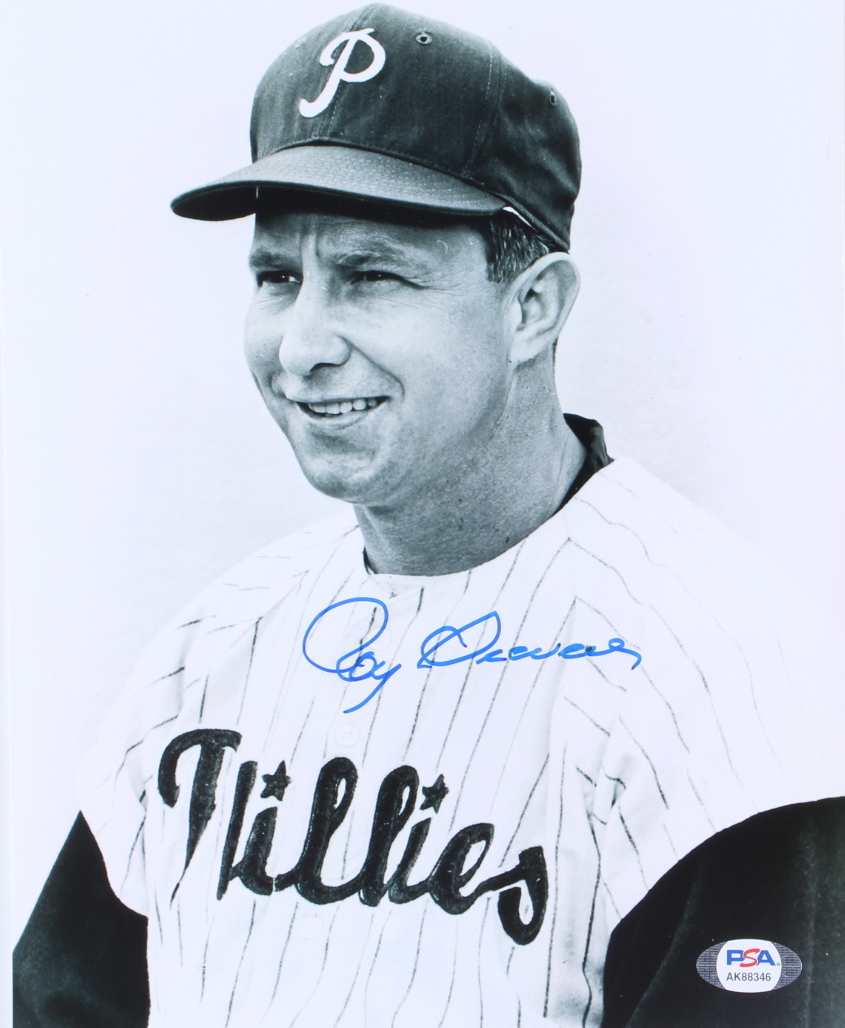 Roy Sievers Signed Phillies 8x10 Photo (PSA) | Pristine Auction