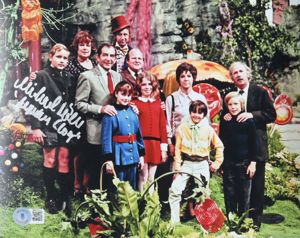 Michael Bollner Signed "Willy Wonka and The Chocolate Factory" 8x10 ...