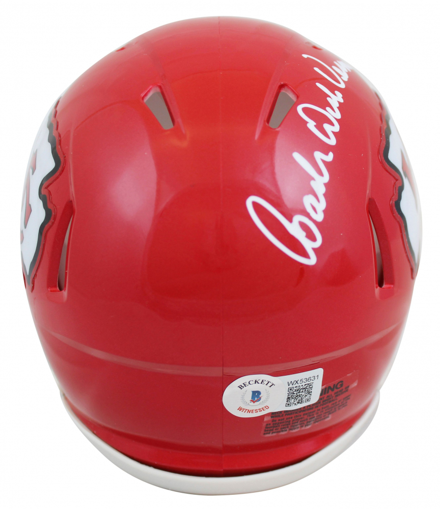 Dick Vermeil Signed Chiefs Speed Mini Helmet Inscribed "Coach" (Beckett ...