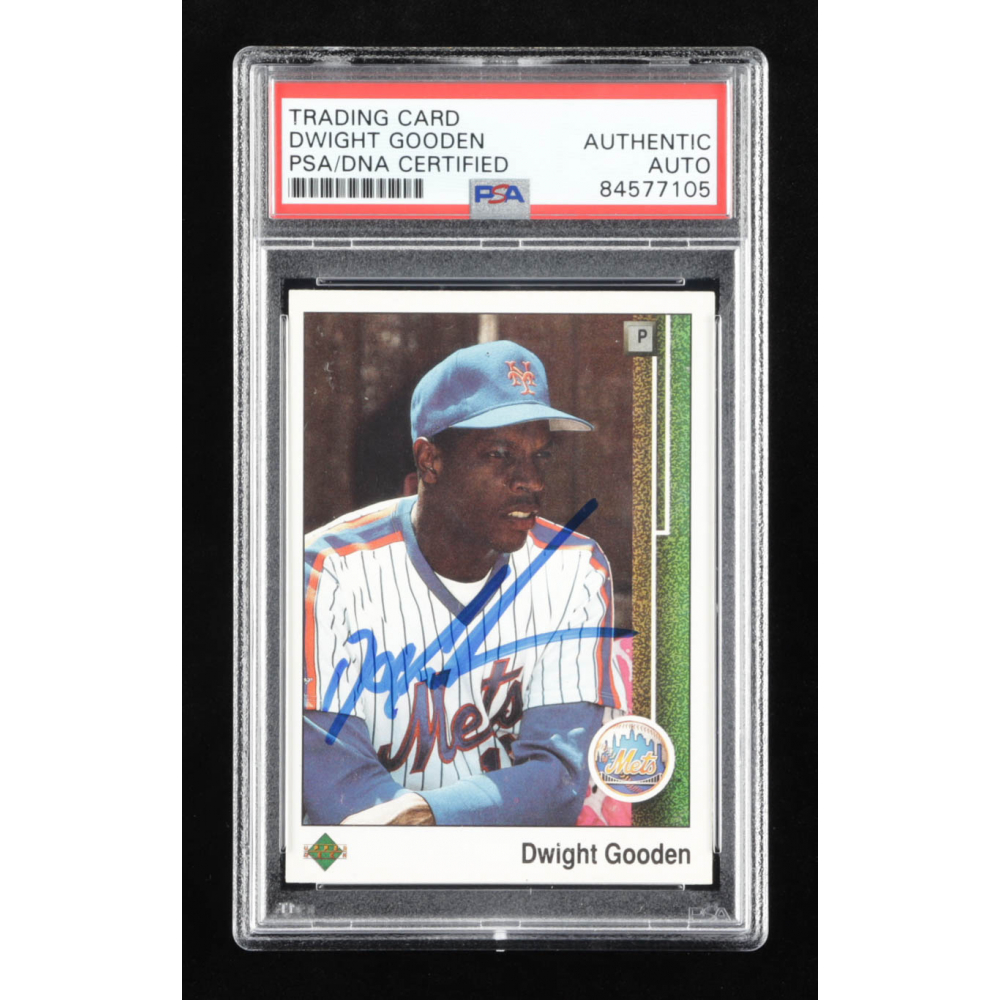 Dwight Gooden Signed 1989 Upper Deck #565 (PSA) | Pristine Auction