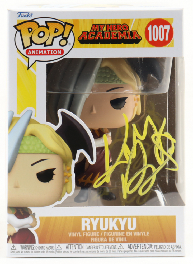 Katelyn Barr Signed "My Hero Academia" #1007 Ryukyu Funko Pop! Vinyl ...