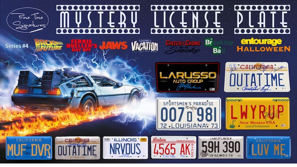 Prime Time Signatures License Plate Mystery Box Series 4 | Pristine Auction
