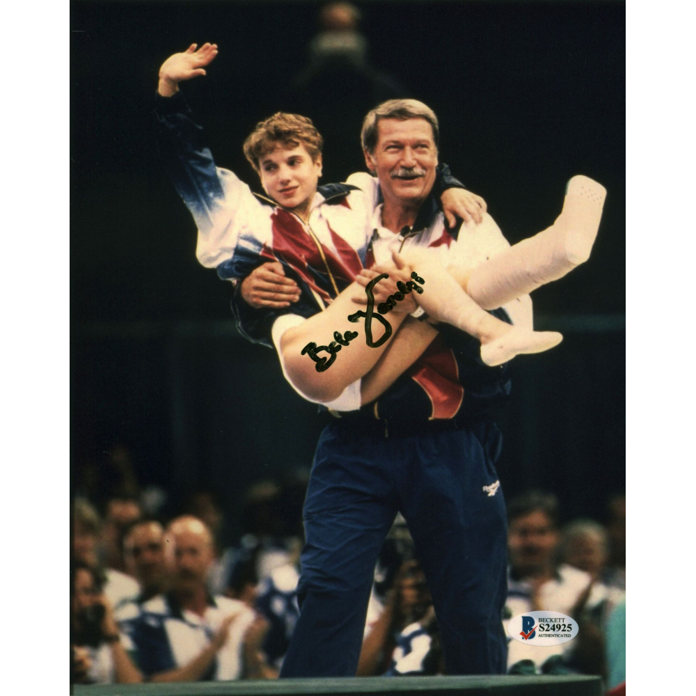Bela Karolyi Signed 8x10 Photo (Beckett) | Pristine Auction