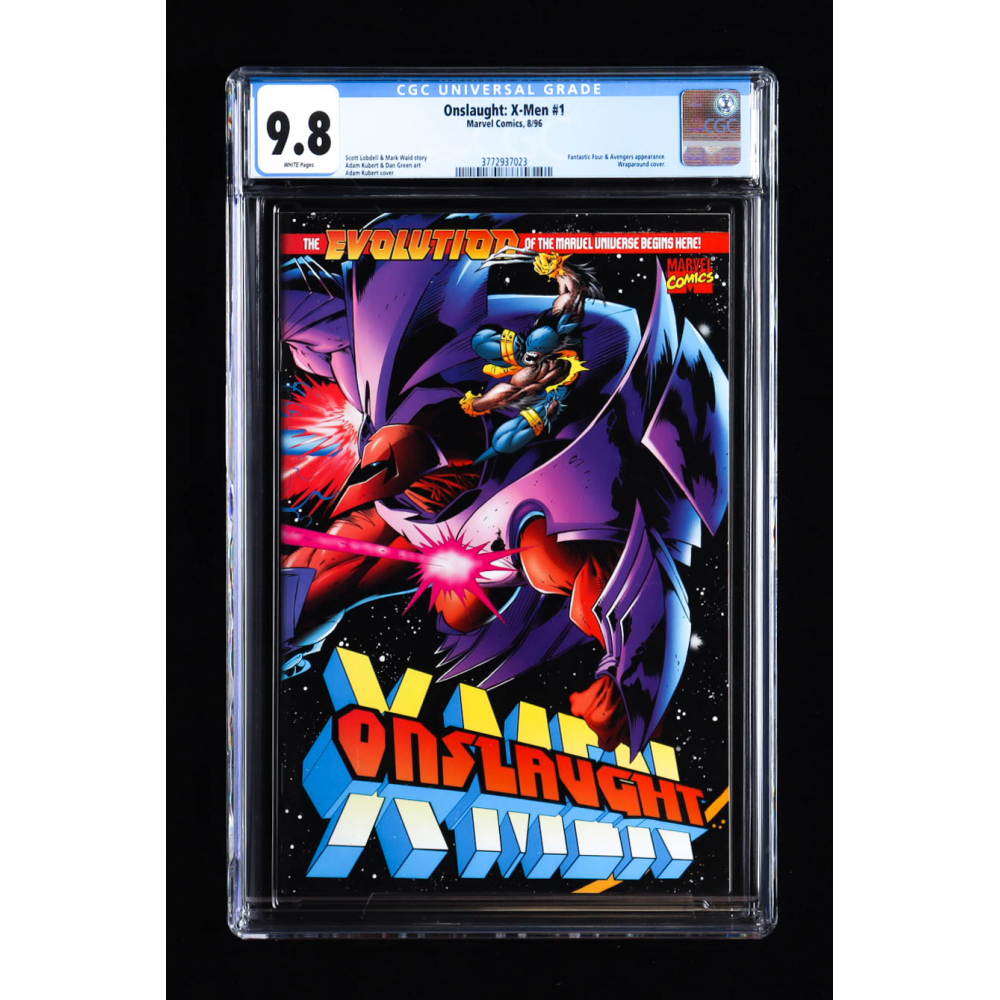 1996 "Onslaught: X-Men" Issue #1 Marvel Comic Book (CGC 9.8) | Pristine ...