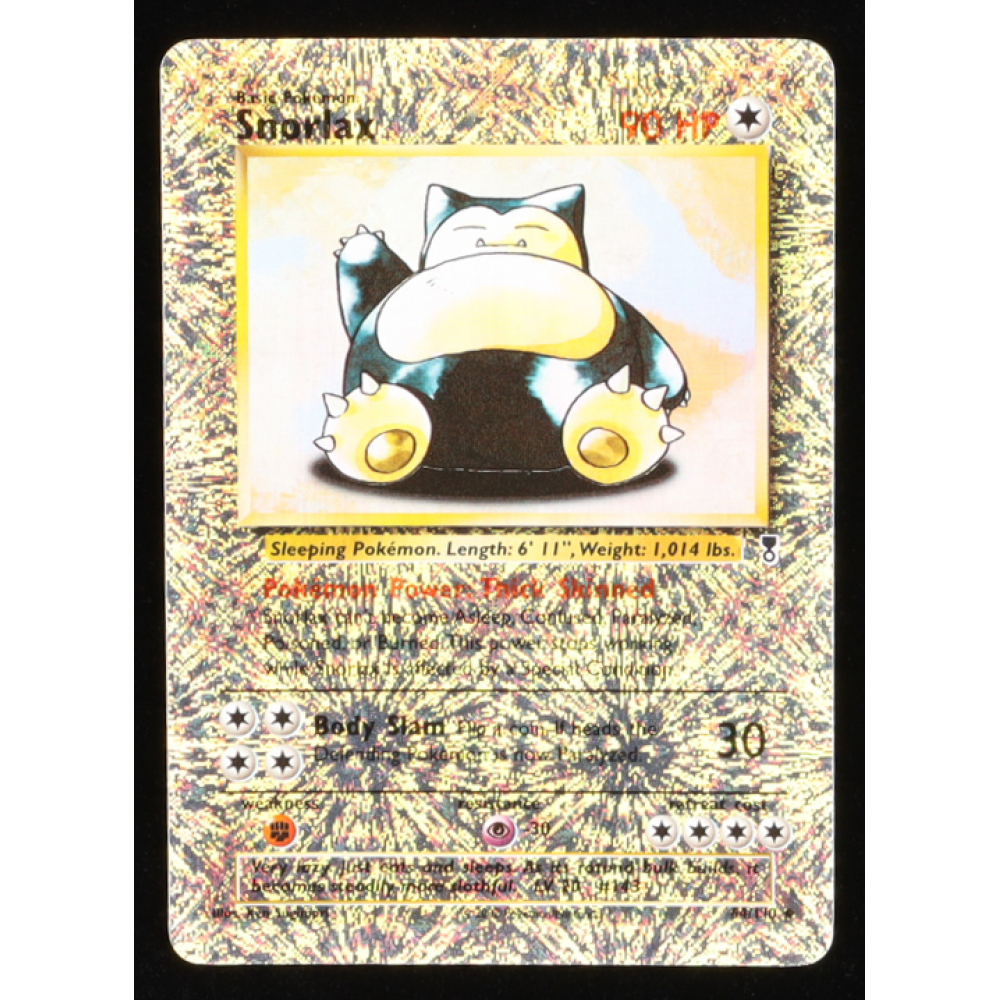 Snorlax Pokemon 2002 Legendary Collection #64 Firework Holo | Pristine ...