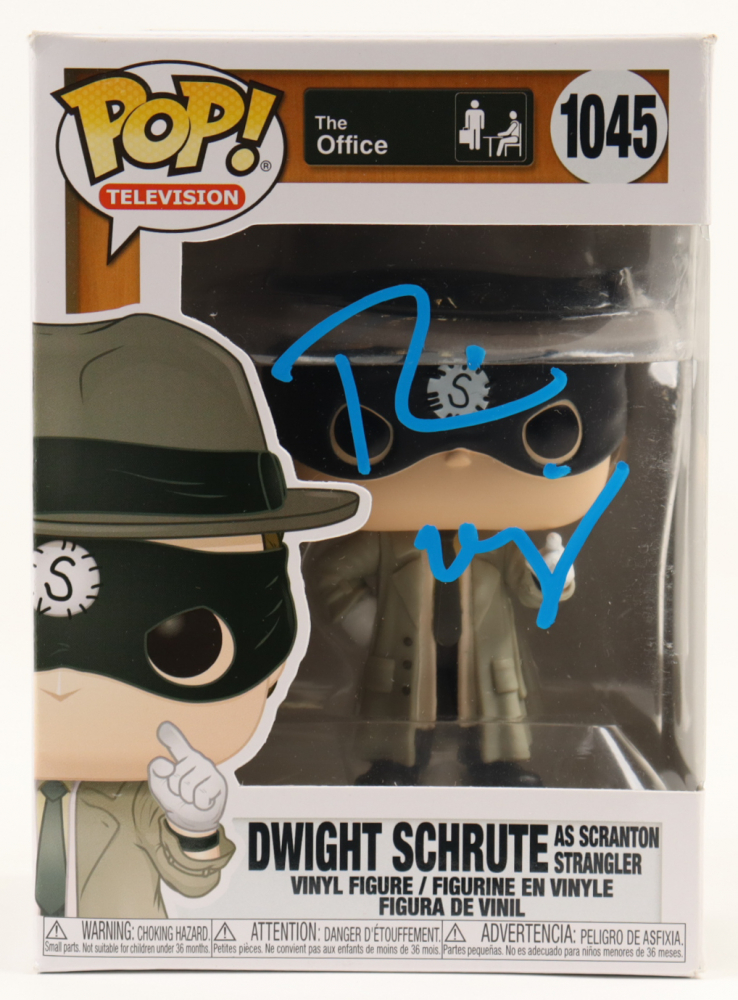 Rainn Wilson Signed "The Office" #1045 Dwight Schrute as Scranton ...