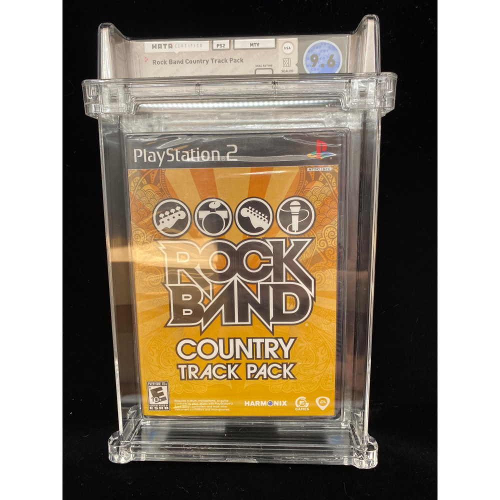 Rock Band Country Track Pack Playstation 2 (9.6 A+ WATA) | Pristine Auction