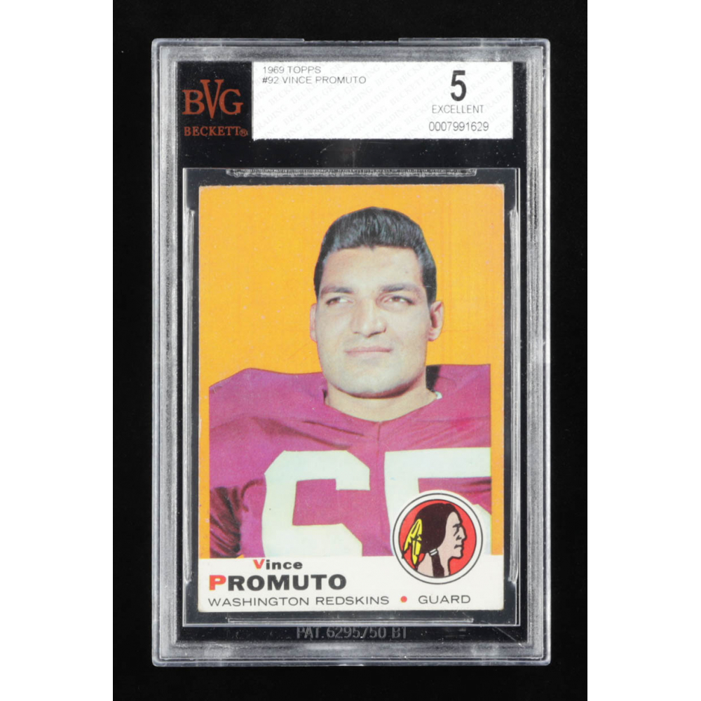 Vince Promuto 1969 Topps #92 (BVG 5) | Pristine Auction