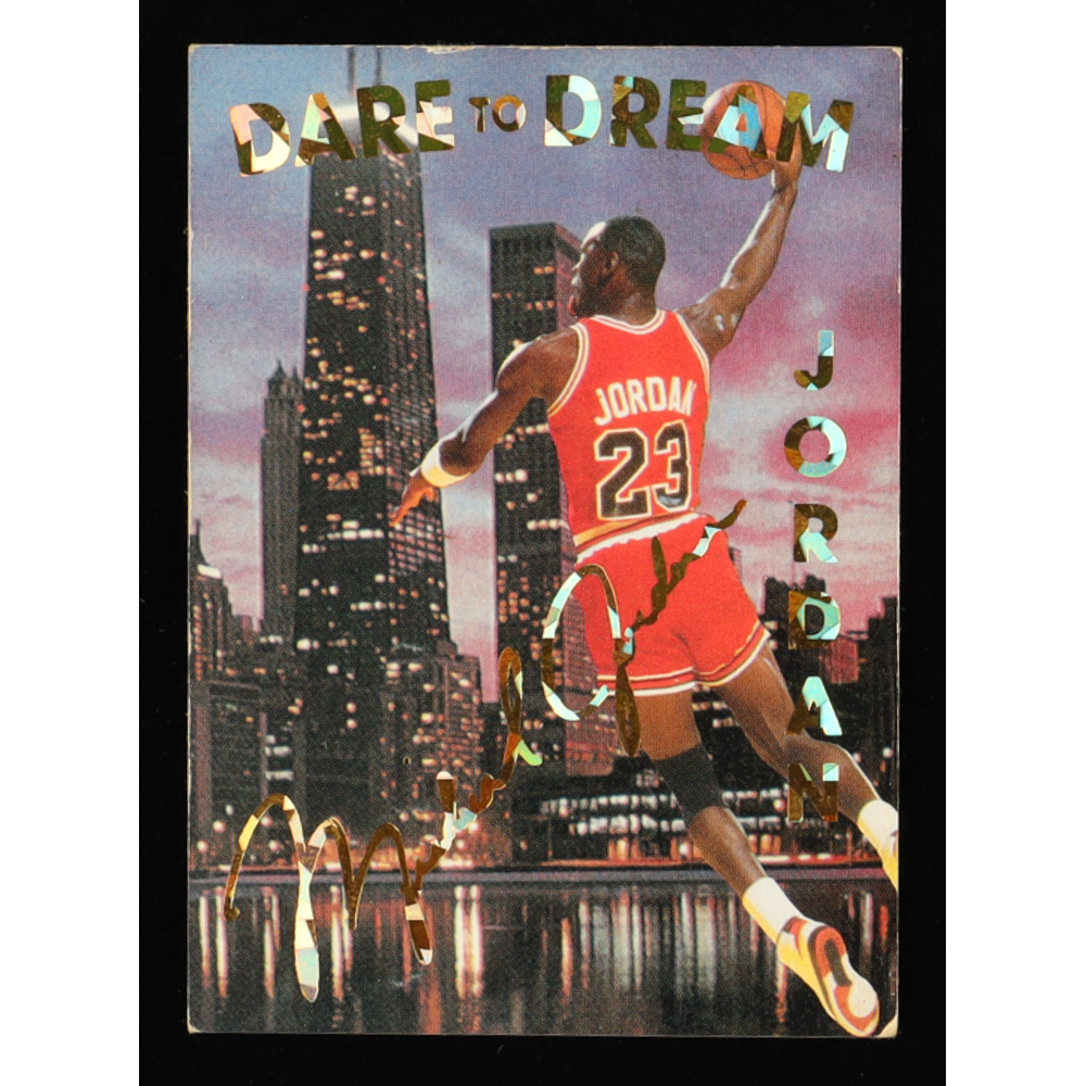 Michael Jordan Dare To Dream Trading Card | Pristine Auction