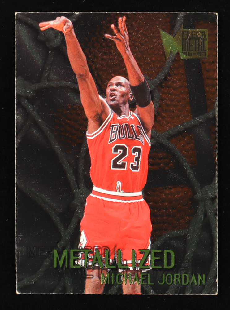 Michael Jordan 1996 97 Metal 128 MET Pristine Auction Michael Jordan 1996 97 Metal 128 MET Pristine Auction