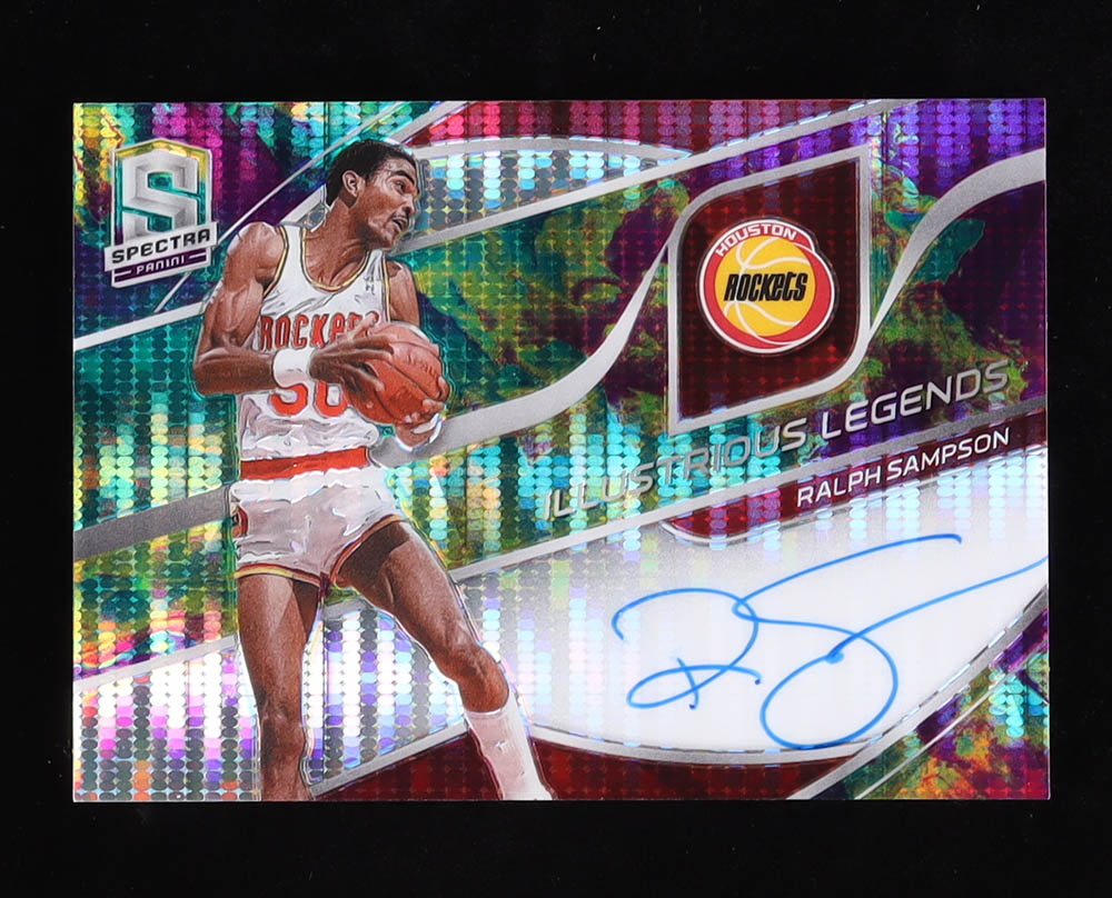 Ralph Sampson 2019 Spectra #IL-RSP Illustrious Legends Signatures ...