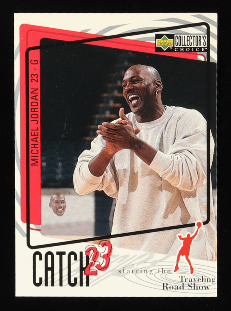 Michael Jordan / Catch 23 Road Show 1997-98 Collector's Choice #190 ...
