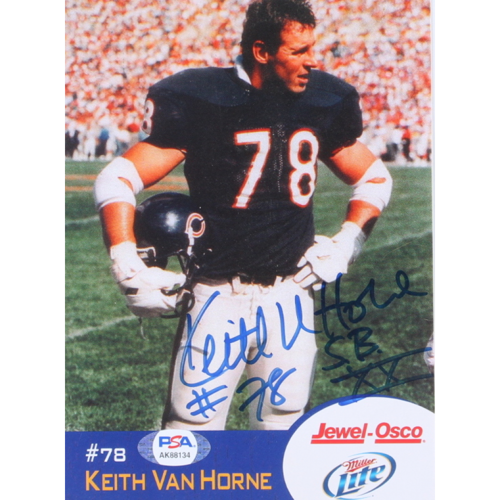 Keith Van Horne Signed Bears 5x7 Photo Inscribed "S.B. XX" (PSA ...