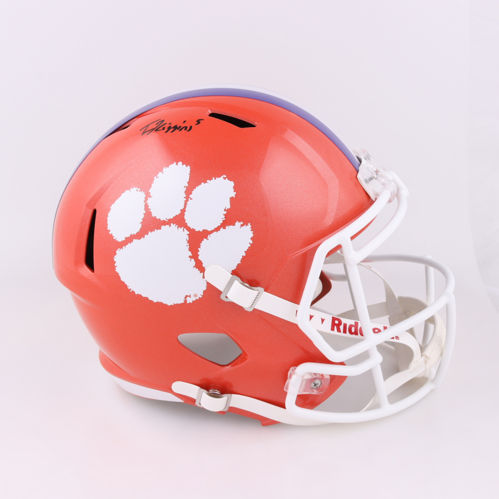 Tee Higgins Signed Clemson Tigers Full-Size Speed Helmet (Beckett ...