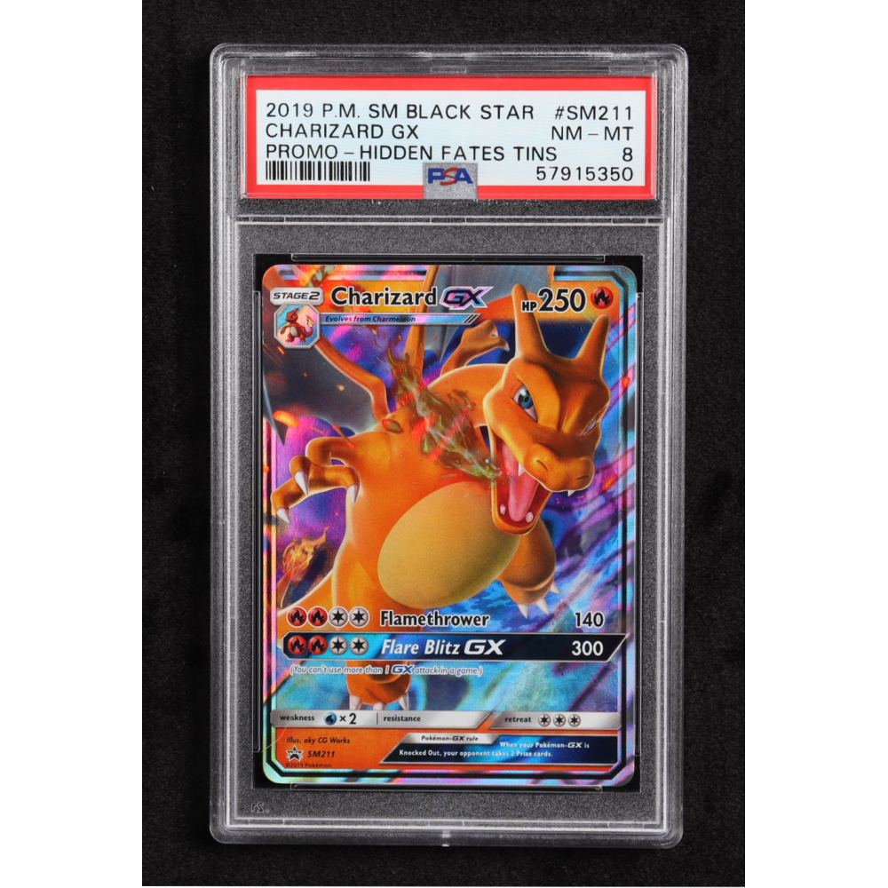 Charizard GX Pokemon 2019 Sun & Moon Promo #211 (PSA 8) | Pristine Auction