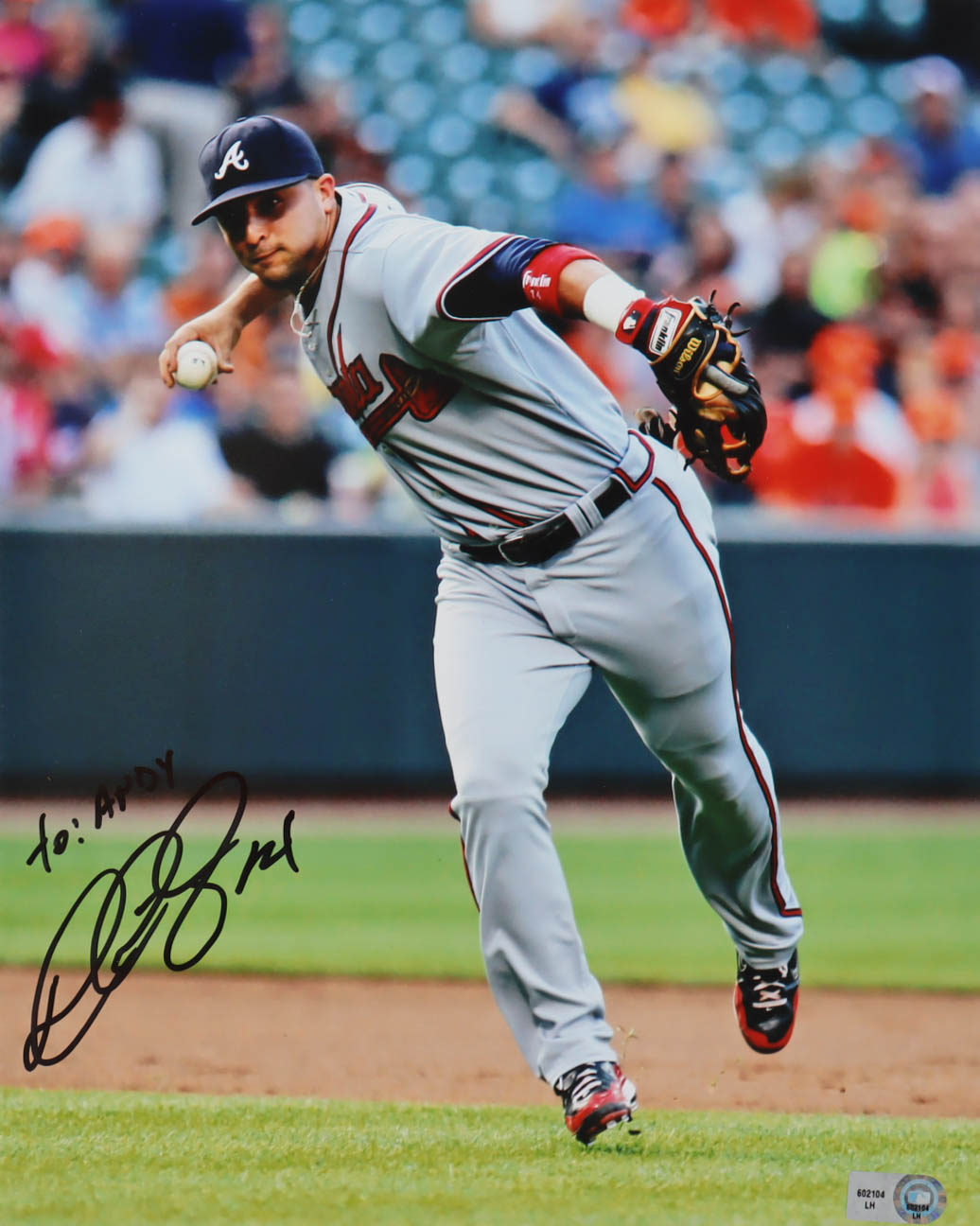 Martin Prado Signed Braves 8x10 Photo (MLB) | Pristine Auction