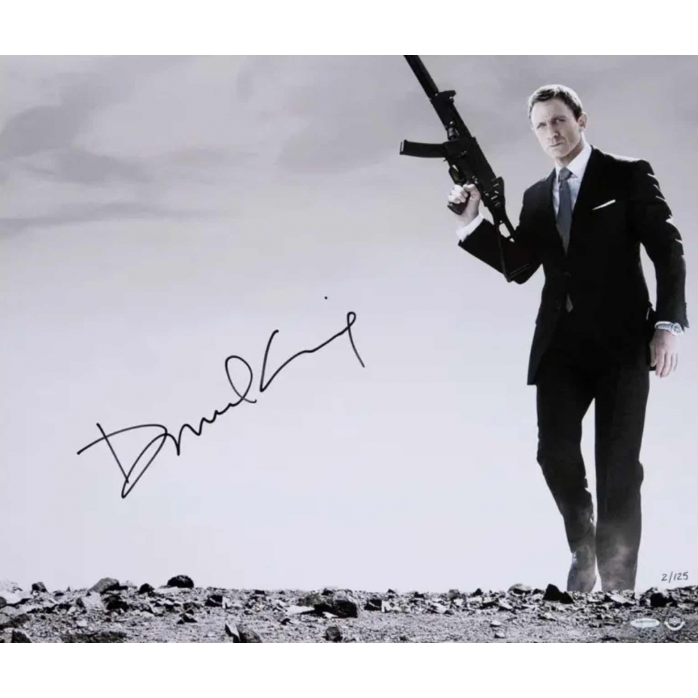 Daniel Craig Signed LE "Quantum Of Solace" 20x24 Photo (UDA) | Pristine ...
