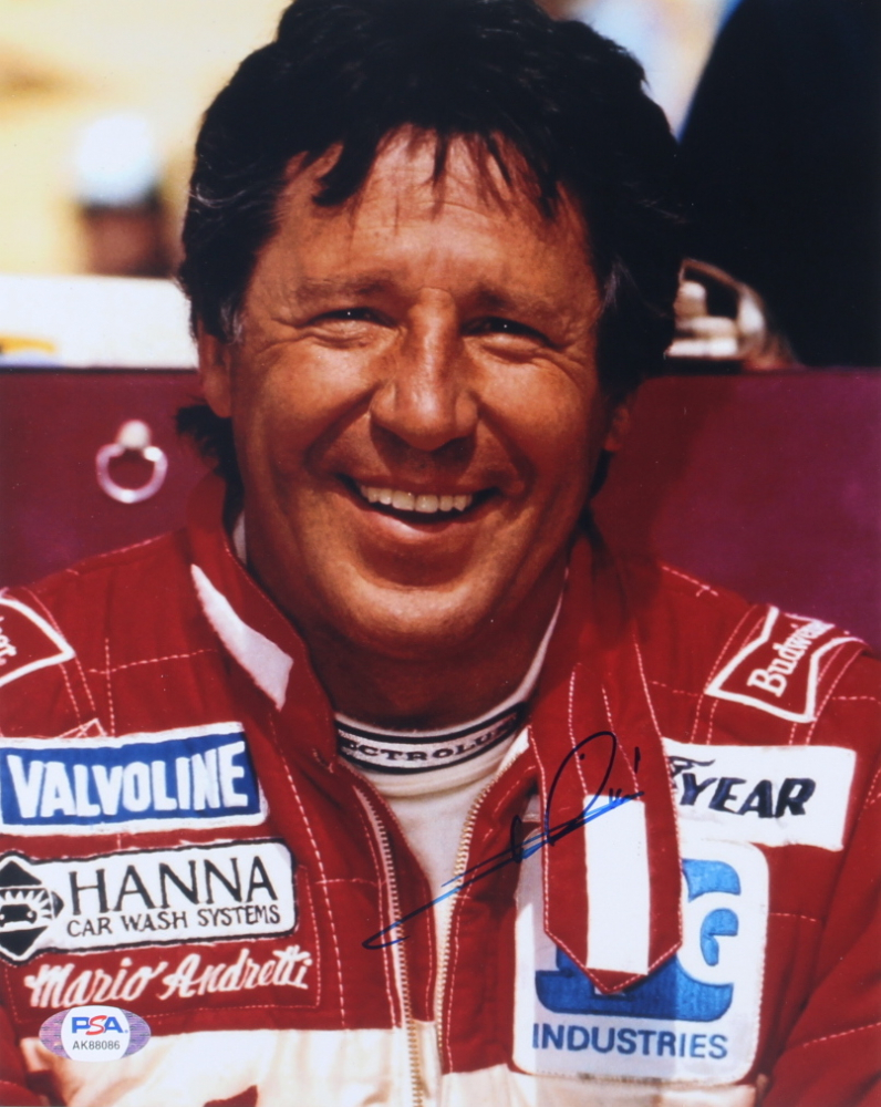 Mario Andretti Signed 8x10 Photo (PSA) | Pristine Auction