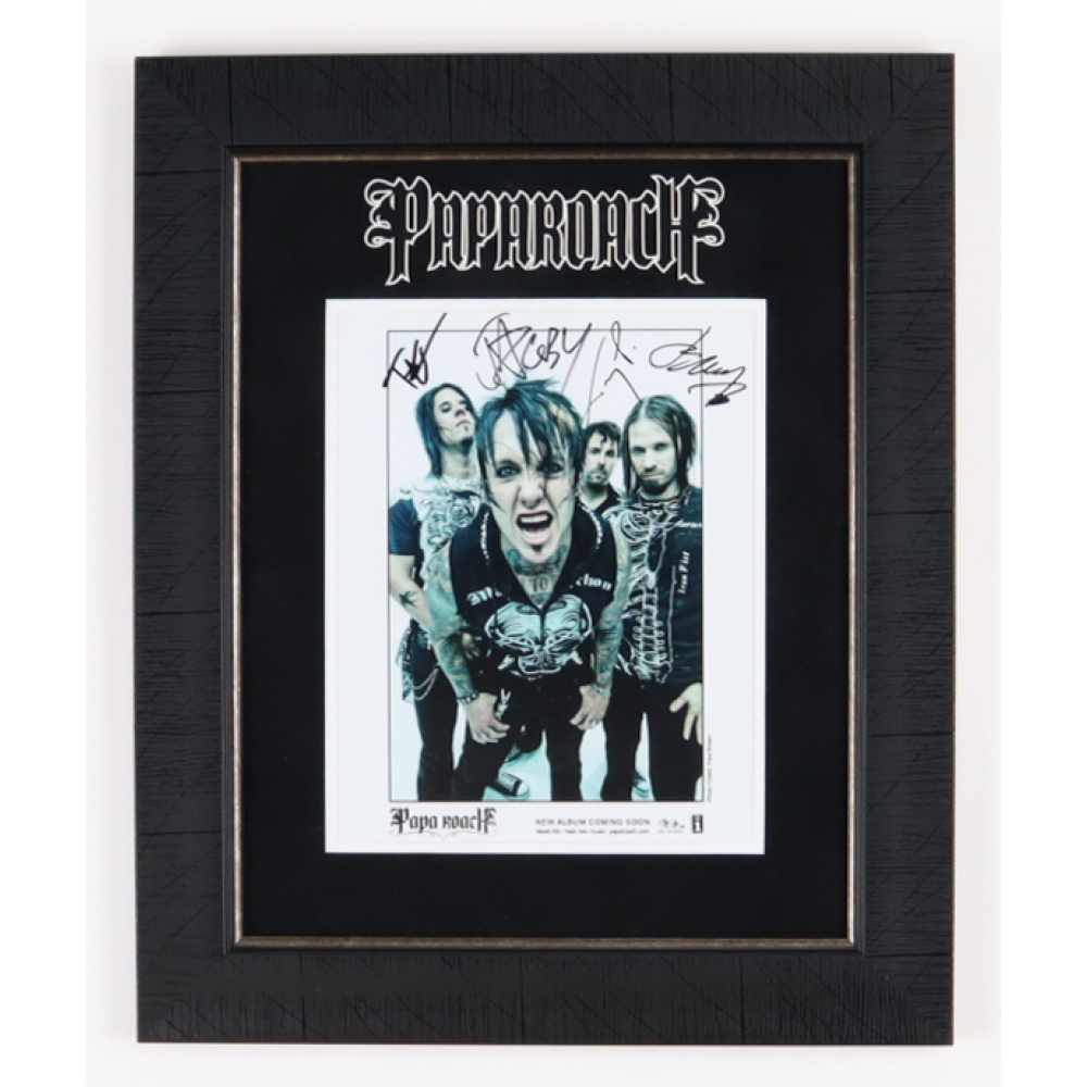 Papa Roach Signed Custom Framed Photo (Beckett) | Pristine Auction