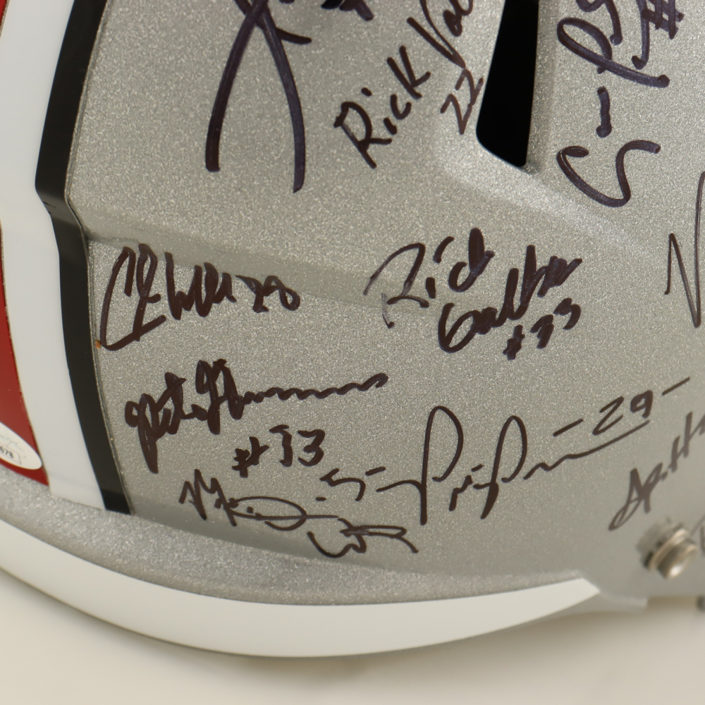 Ohio State Buckeyes Full-Size Speed Helmet Team-Signed by (23) with Tim ...