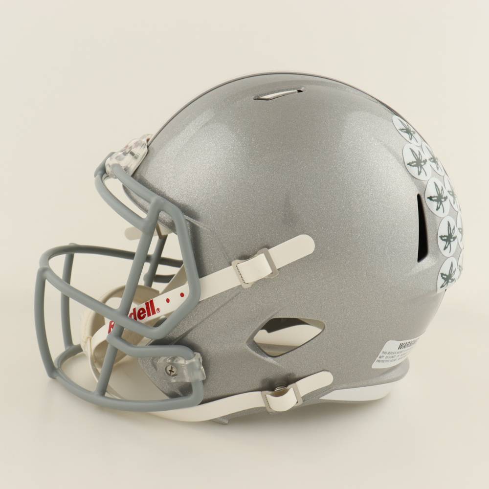 Ohio State Buckeyes Full-Size Speed Helmet Team-Signed by (23) with Tim ...
