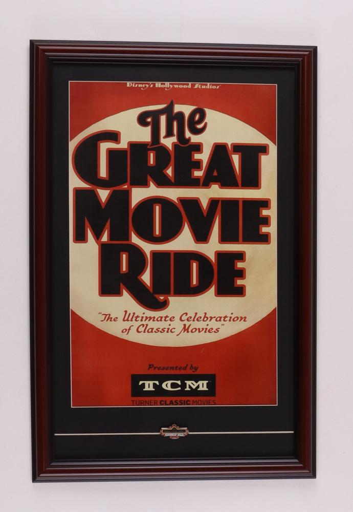The Great Movie Ride Framed 15x24 Movie Poster Display with Great Movie ...