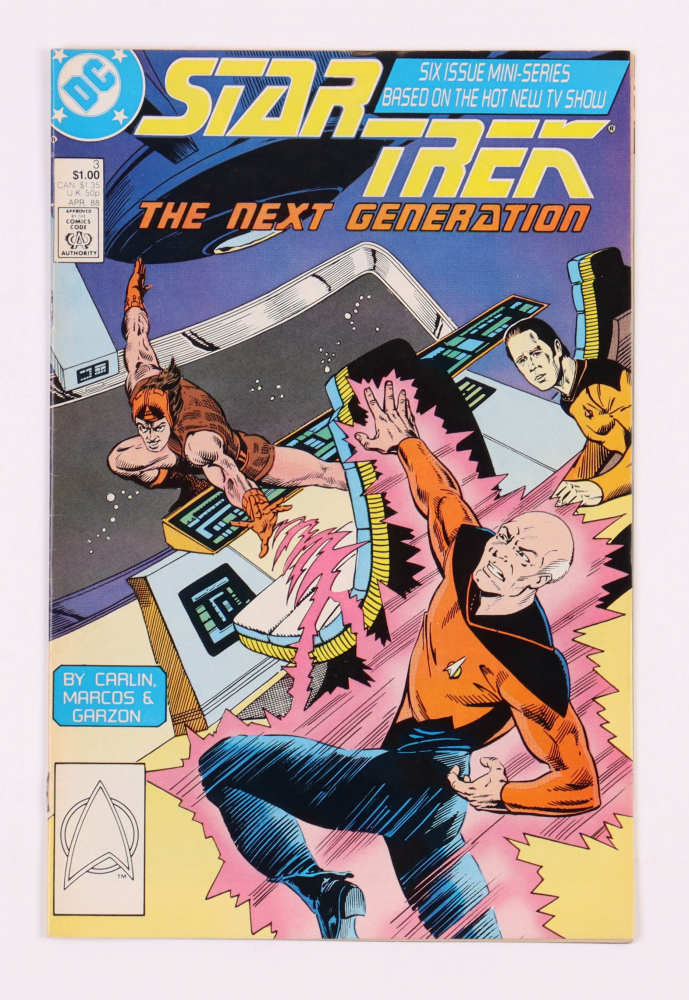 1988 "Star Trek: The Next Generation" #3 DC Comic Book | Pristine Auction