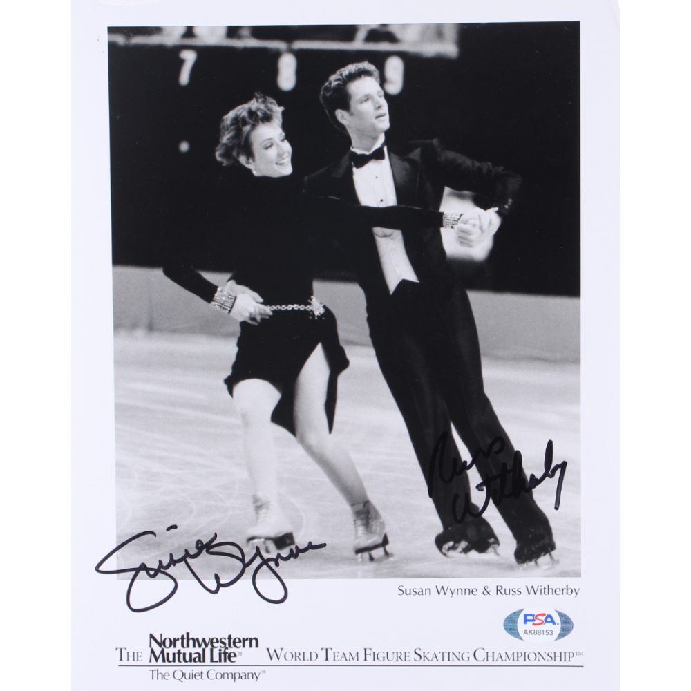Russ Witherby & Susan Wynne Signed 8x10 Photo (PSA) | Pristine Auction