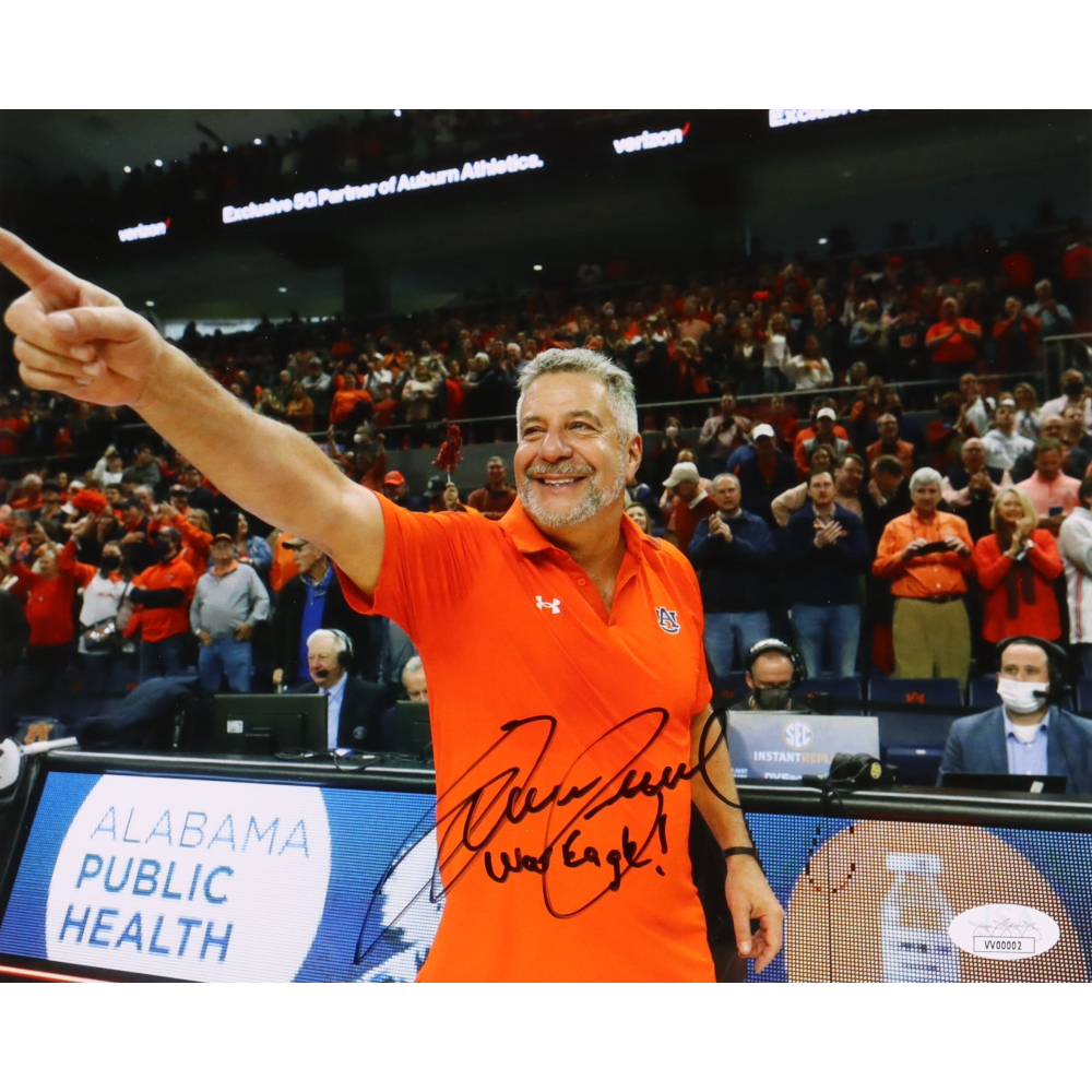 Bruce Pearl Signed Auburn Tigers 8x10 Photo (JSA) | Pristine Auction