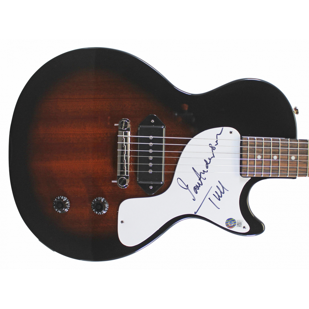 Ian Anderson Signed Epiphone Les Paul Jr Electric Guitar Inscribed